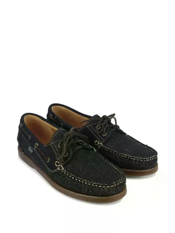 Paraboot Lace-up Boat Shoes - Blue