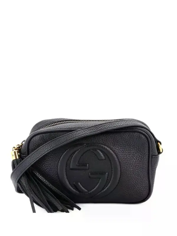 Gucci Soho Disco Leather Mini Crossbody Bag - Black