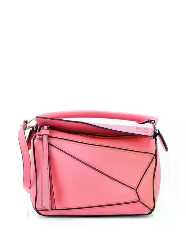 Loewe Puzzle Mini Crossbody Bag - Pink