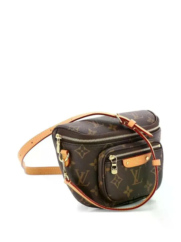 LOUIS VUITTON Bum Bag Monogram Canvas Mini Belt Bag
