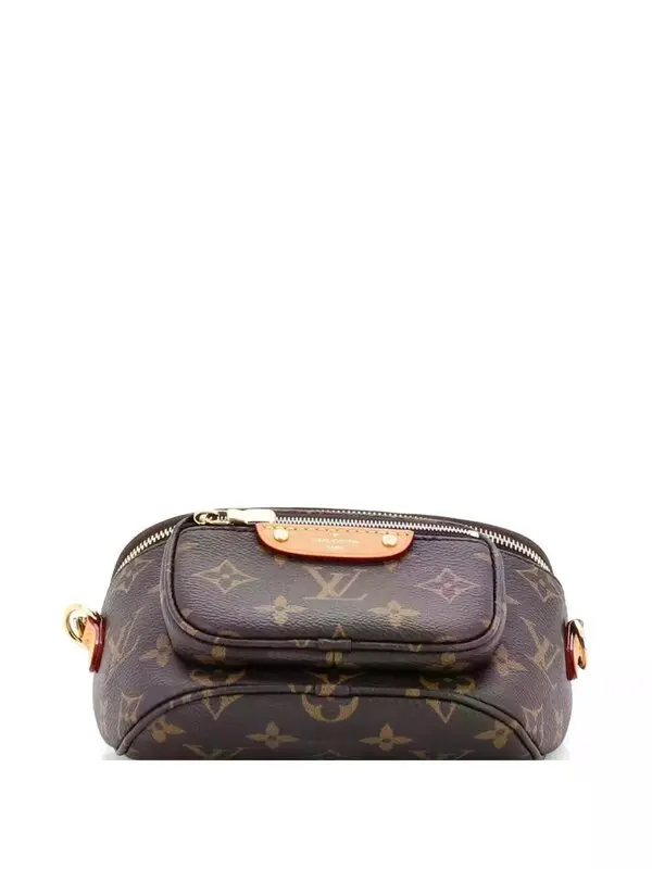 LOUIS VUITTON Bum Bag Monogram Canvas Mini Belt Bag