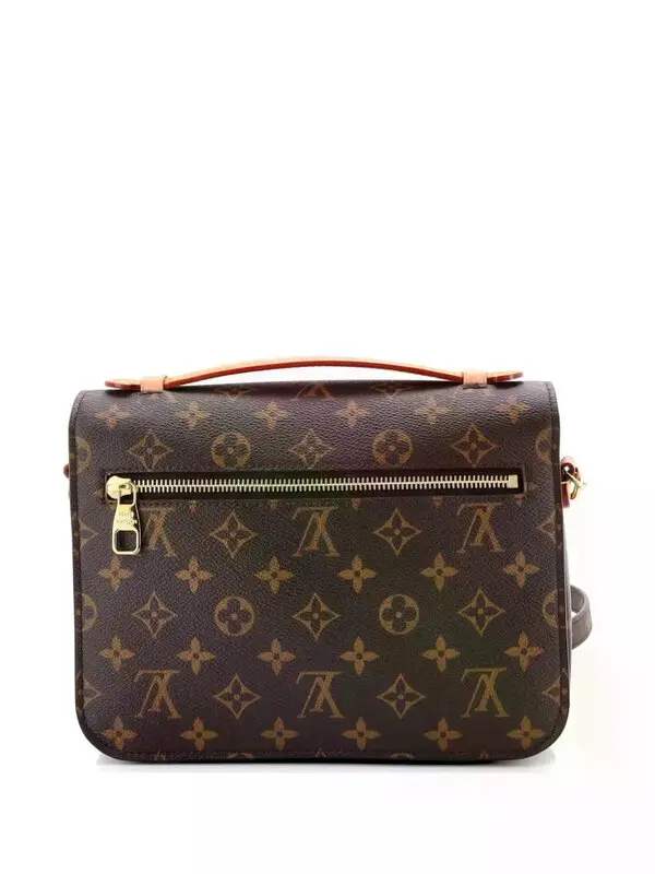 LOUIS VUITTON Pochette Metis Monogram Canvas Crossbody Bag - Brown