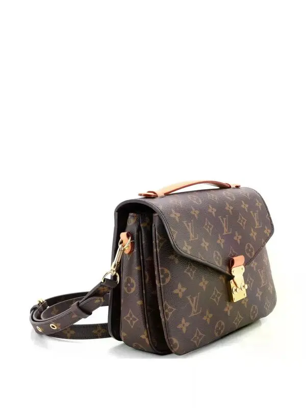 LOUIS VUITTON Pochette Metis Monogram Canvas Crossbody Bag - Brown