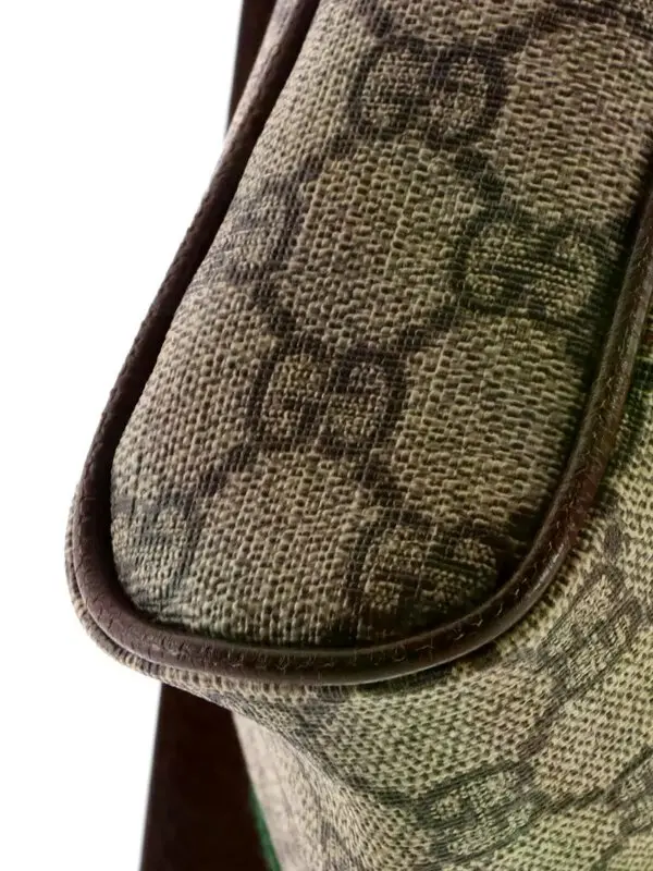 Gucci Ophidia Messenger Bag Gg Coated Canvas Small - Brown