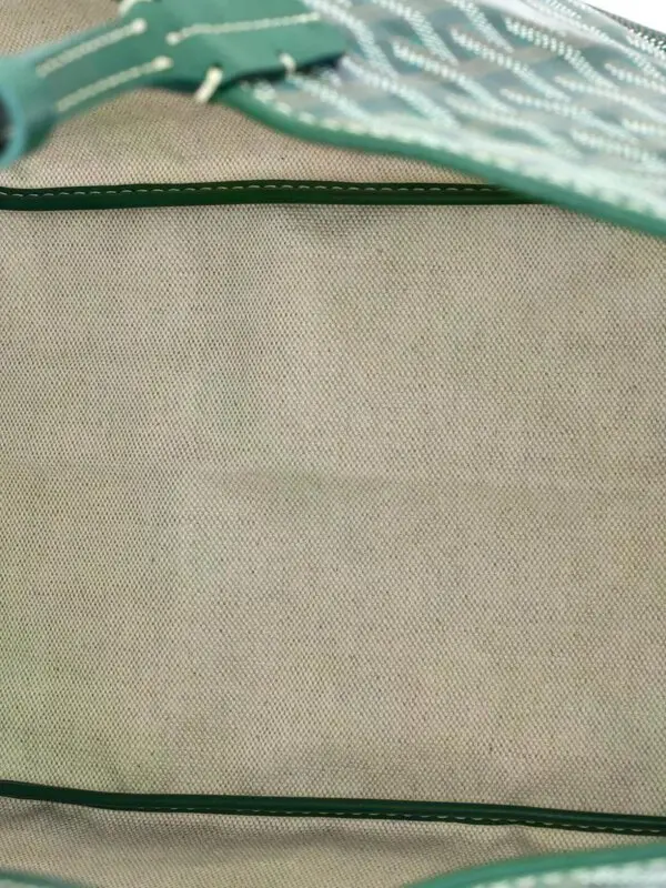 Goyard Saint Louis Coated Canvas Pm Tote Bag - Green