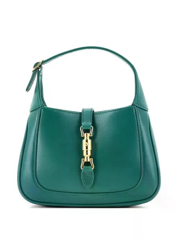 Gucci Jackie 1961 Leather Mini Hobo Bag - Green