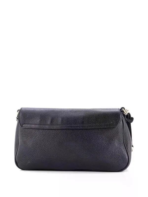 Gucci Soho Chain Leather Medium Crossbody Bag - Black