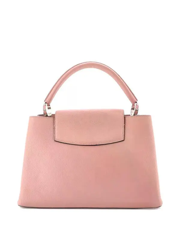 LOUIS VUITTON Capucines Mm Satchel - Pink