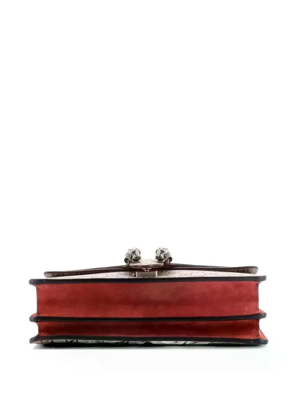 Gucci Dionysus Blooms Print Gg Coated Canvas Small Shoulder Bag - Brown