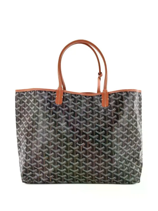 Goyard Saint Louis Coated Canvas Pm Tote Bag - Brown