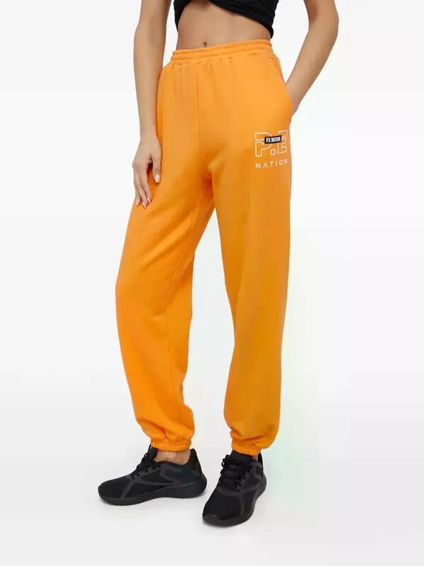 P.E Nation Fit Training Track Pants - Orange