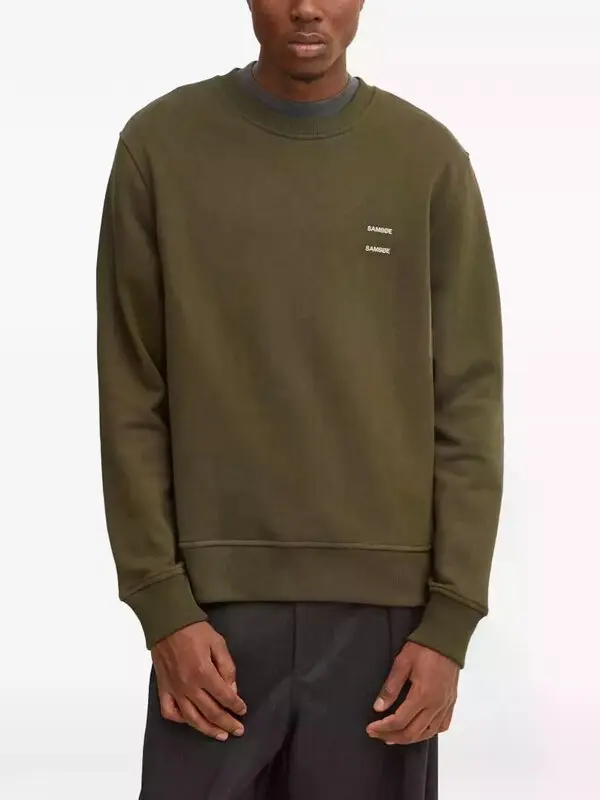 SAMSOE SAMSOE Crew-neck Sweatshirt - Green