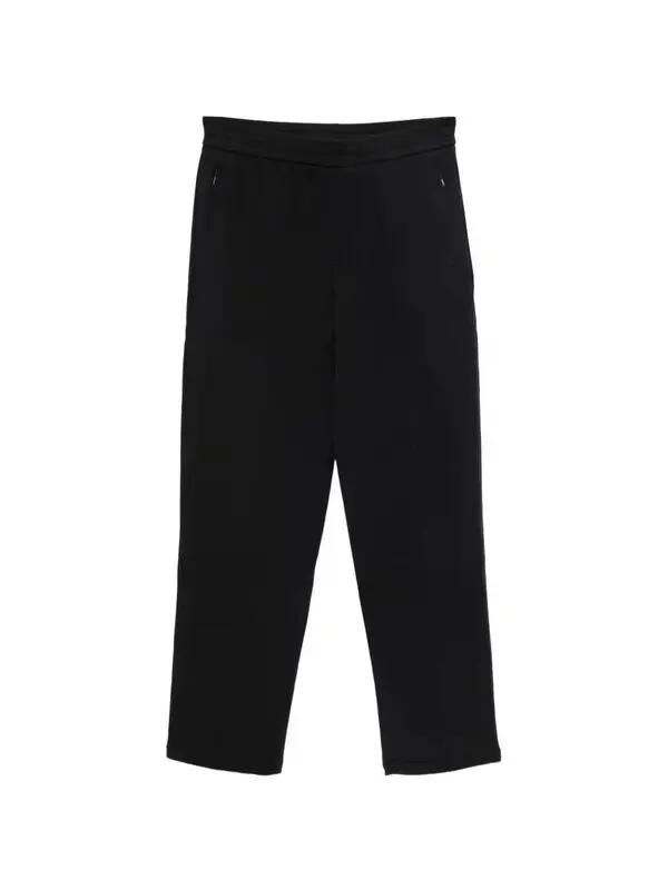 Emporio Armani Seam Detail Trousers - Black