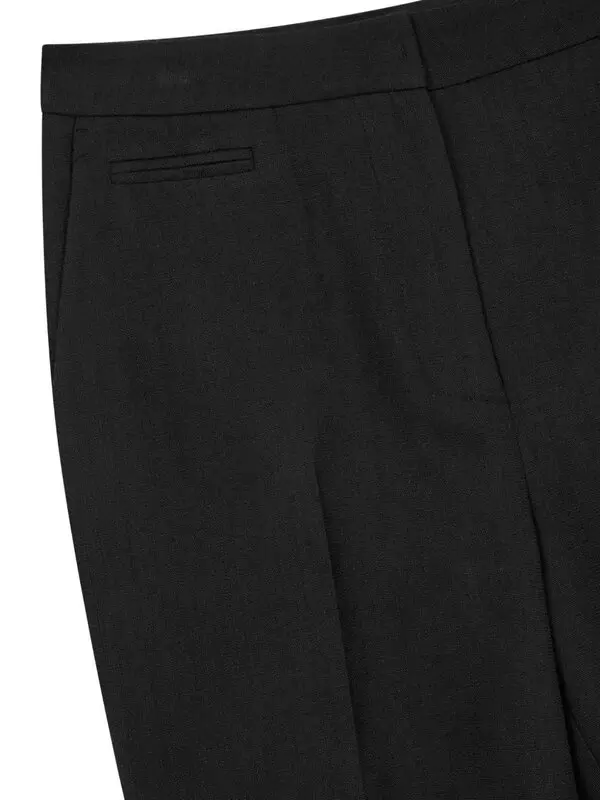 STUDIO TOMBOY Pleated Cropped Trousers