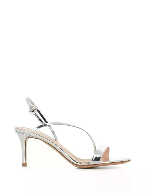GIANVITO ROSSI Manhattan Sandals - Silver