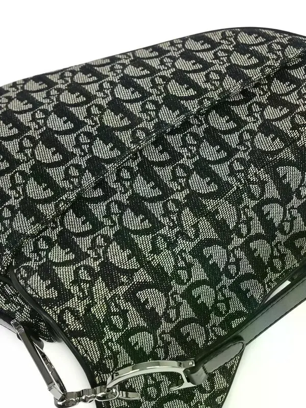 Dior 2003 Saddle Canvas Tote Bag