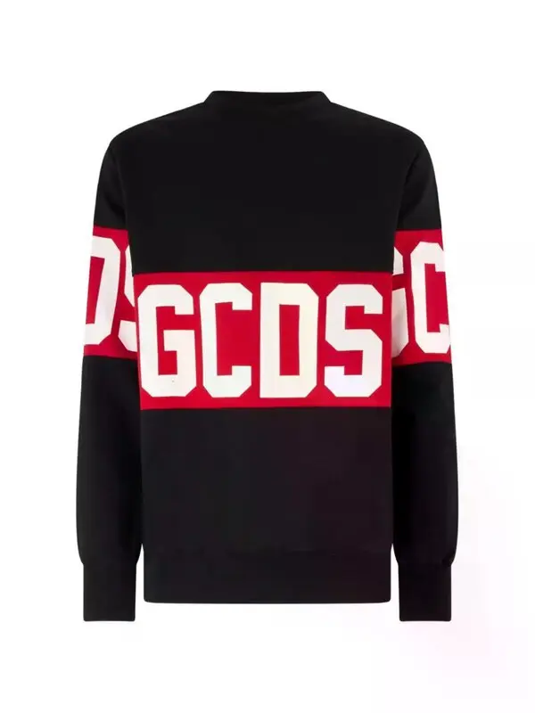Gcds Logo Sweatshirt - Black
