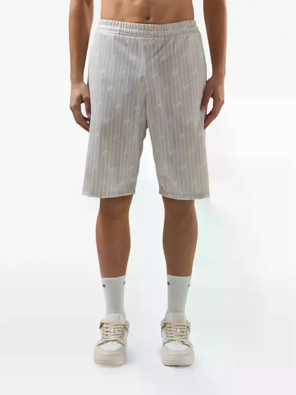 Gcds Pinstripe Logo Shorts