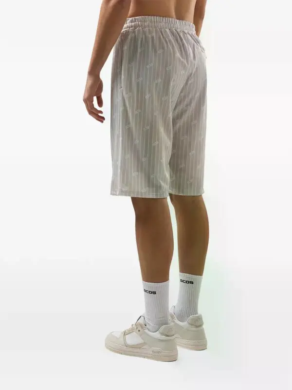 Gcds Pinstripe Logo Shorts