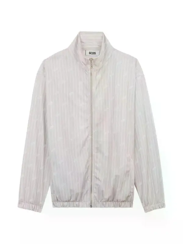 Gcds Pinstripe Windbreaker - Neutrals