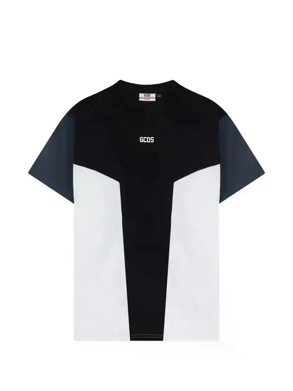 Gcds Color-block T-shirt - Black