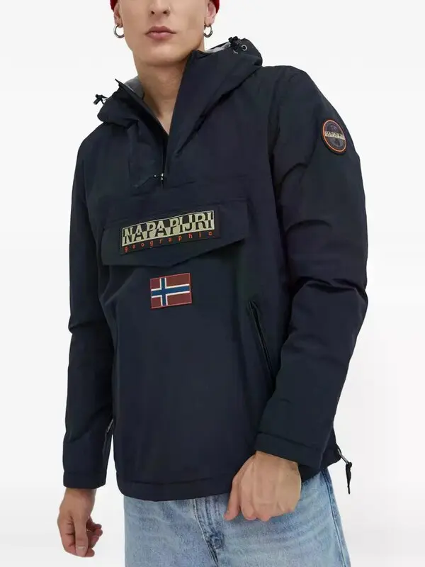 NAPAPIJRI Rainforest Winter 3 Hooded Jacket - Blue