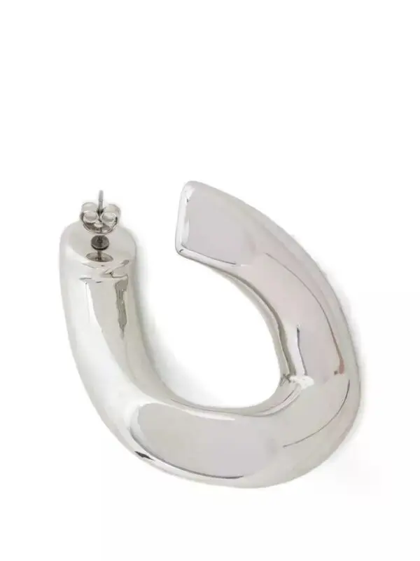 Patrizia Pepe Crystal-embellished Hoop Earrings