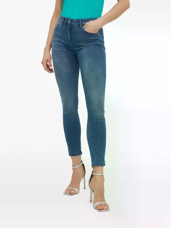 Patrizia Pepe Buttoned Slim Jeans