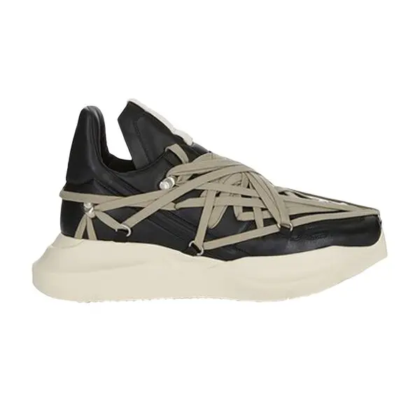 Rick Owens Porterville Megalaced Geth Runner - Black