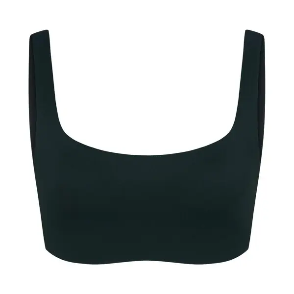 NIKESKIMS Matte Scoop-neck Bra 'dark Teal/dark Teal - Blue