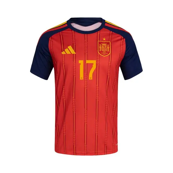 Adidas Spain 26 Home Williams Jr Jersey 'vivid - Red