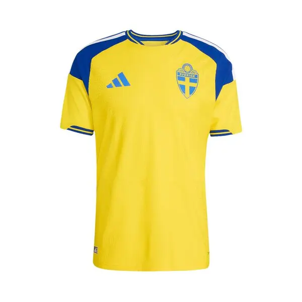 Adidas Sweden 26 Home Authentic Jersey