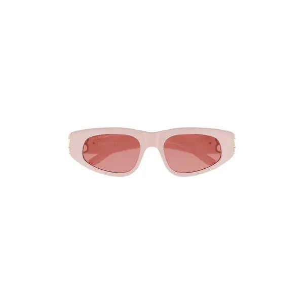 Balenciaga Cat Eye Sunglasses /gold/red - Pink