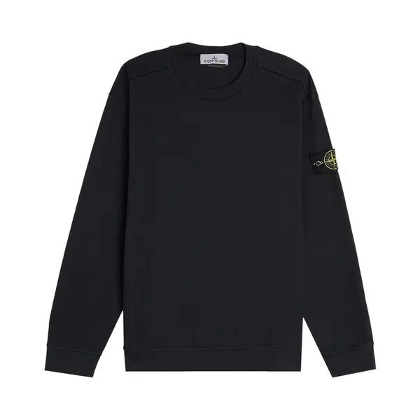 Stone Island Garment Dyed Sweatshirt 'navy - Blue