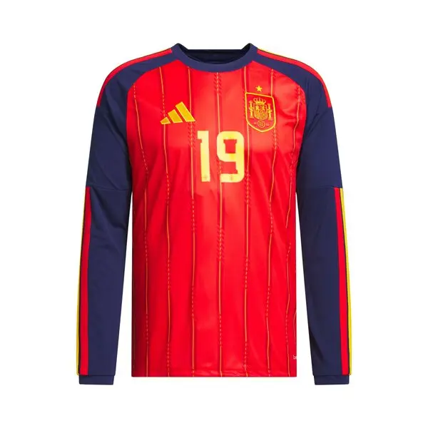 Adidas Spain 26 Home Yamal Long-sleeve Jersey - Red