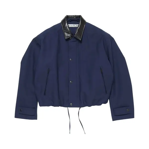 Acne Studios Twill Jacket 'navy - Blue