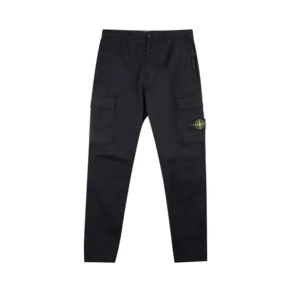 Stone Island Stretch Cargo Pant - Black
