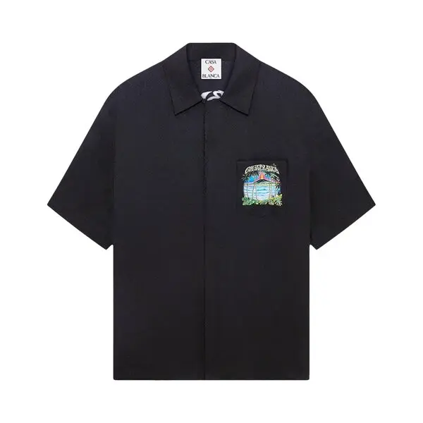 Casablanca Short-sleeve Shirt 'volcano - White