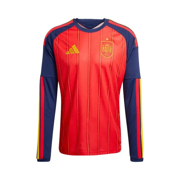 Adidas Spain 26 Home Long Sleeve Jersey 'vivid - Red