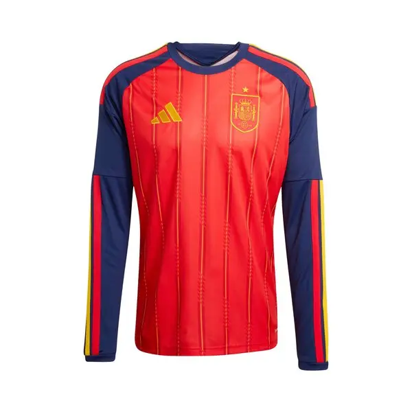 Adidas Spain 26 Home Long Sleeve Jersey - Red