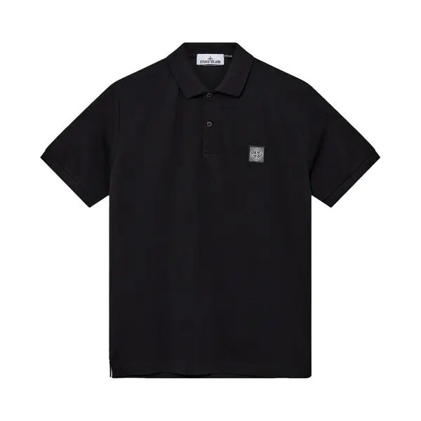 Stone Island Compass Patch Logo Polo