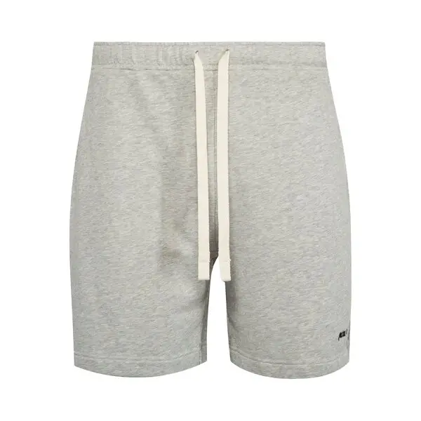 Palm Angels Embroidered Logo Sweatshort 'melange - Grey