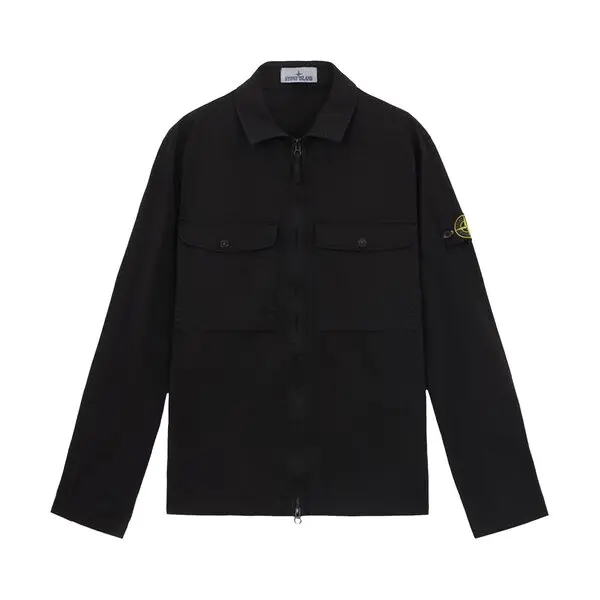 Stone Island Overshirts - Black