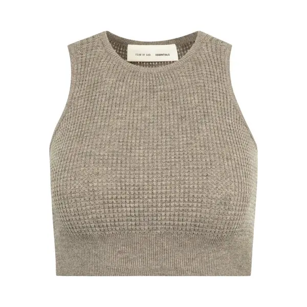 Fear Of God Waffle Sport Tank 'homestead Heather - Tan