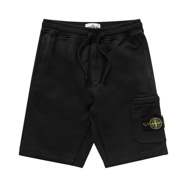 Stone Island Cargo Bermuda Short - Black