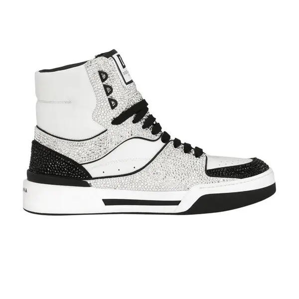 Dolce & Gabbana Roma High 'off Silver - White