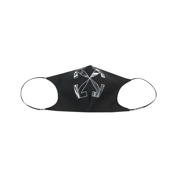 Off-White Carav Arrow Simple Mask /grey - Black