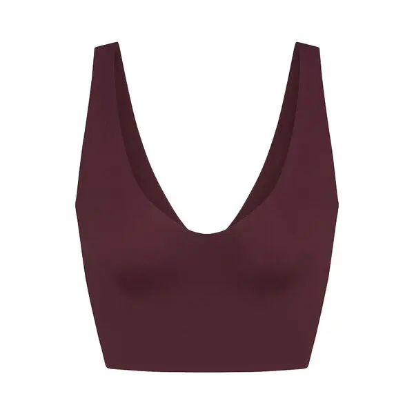 NIKESKIMS Matte V-neck Bra Top
