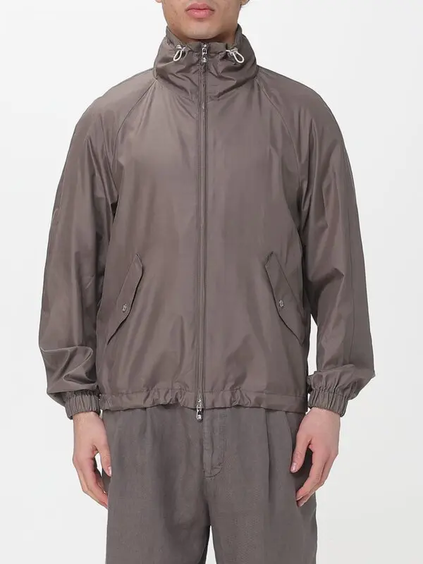 Brunello Cucinelli Technical Fabric Windbreaker - Brown
