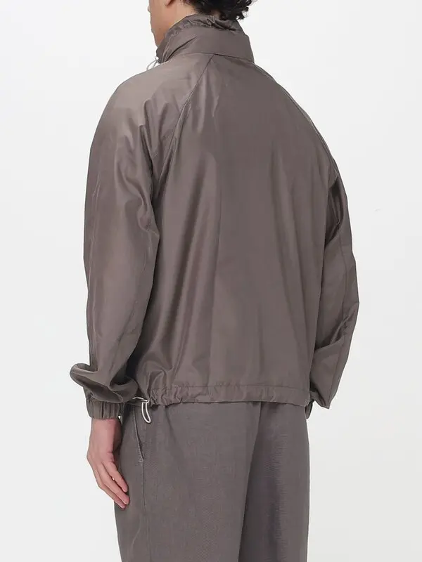Brunello Cucinelli Technical Fabric Windbreaker - Brown